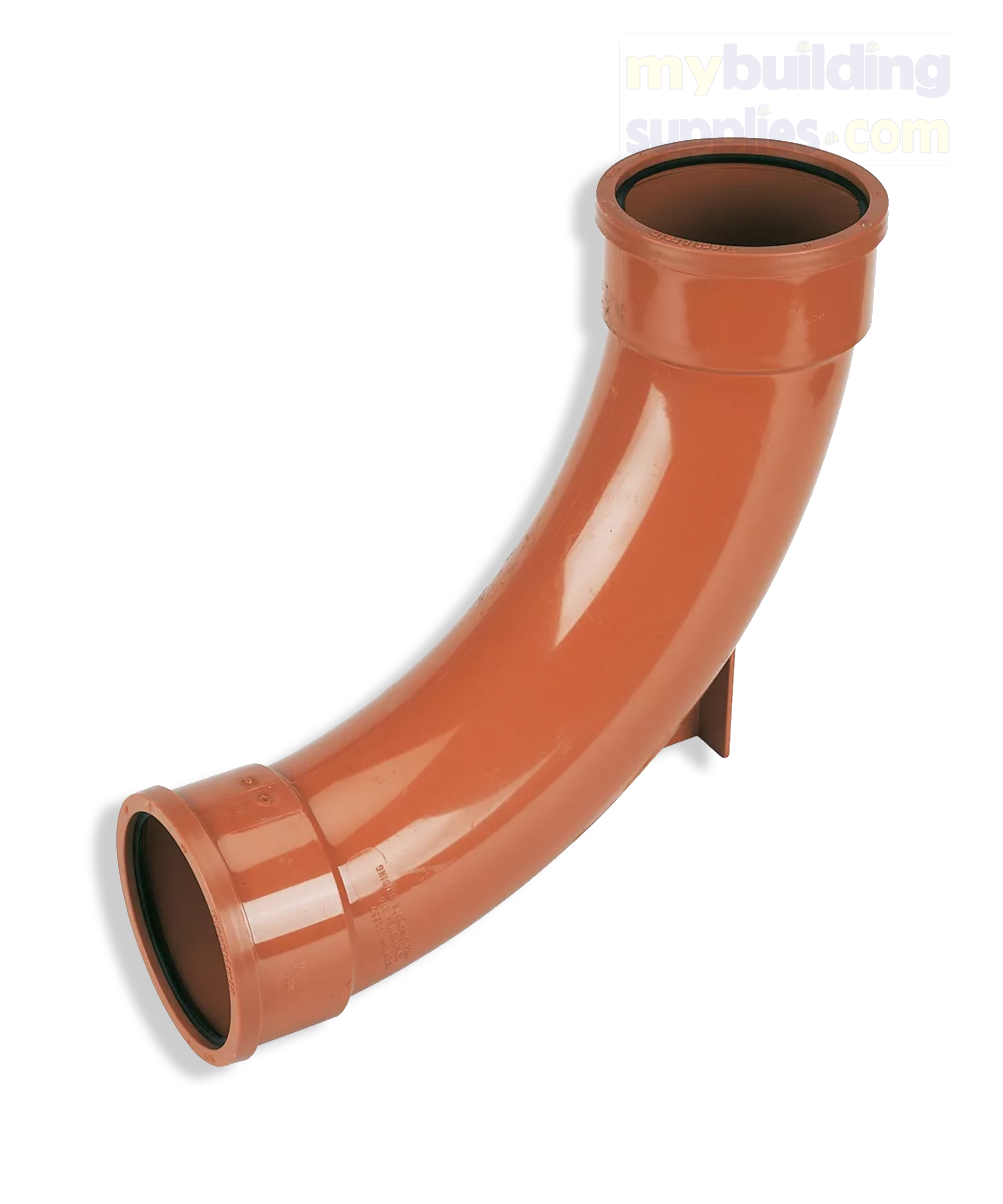90° Double Socket Underground Rest Bend - 110mm – Mybuildingsupplies