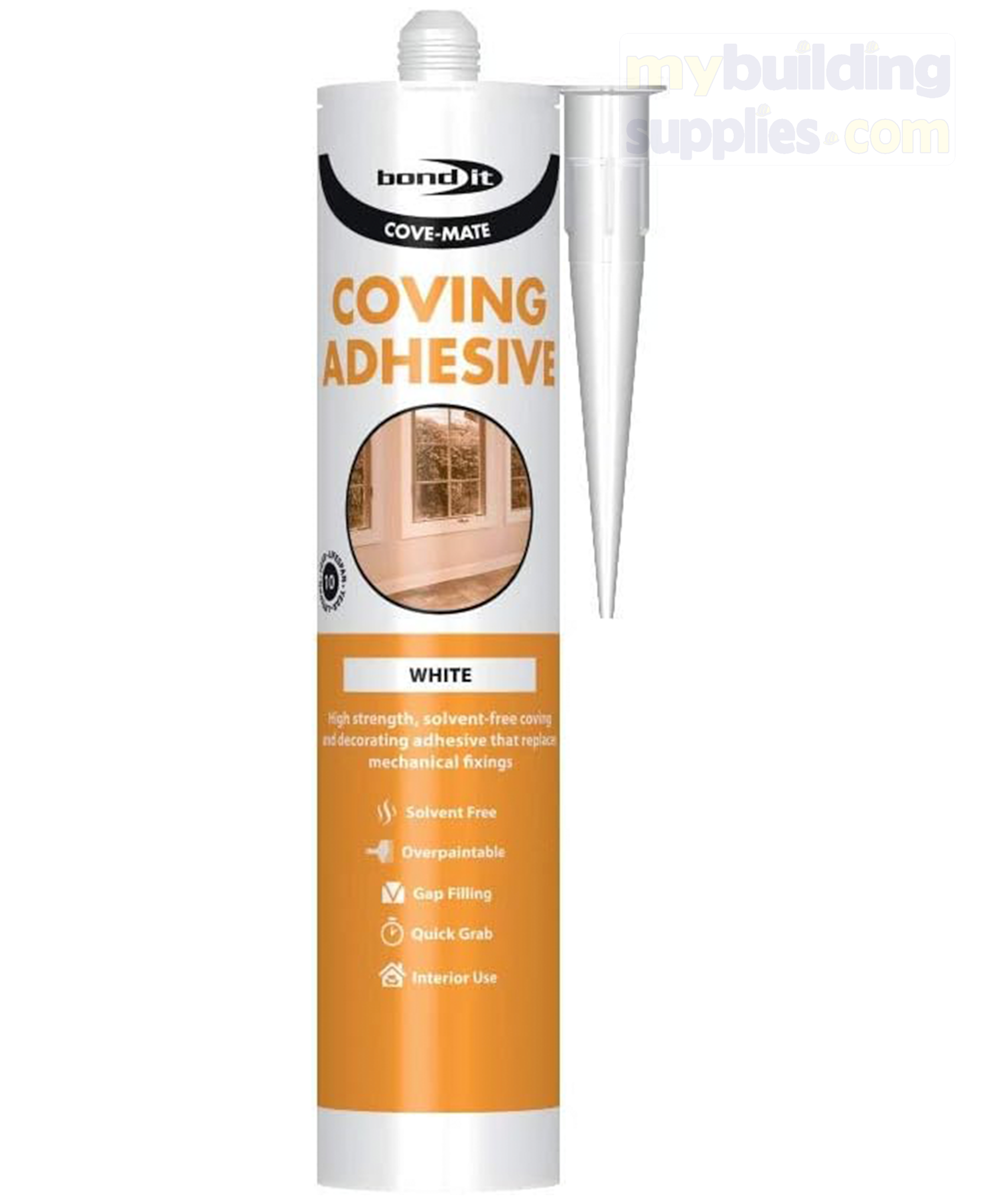 Bond It Cove-Mate Coving Adhesive - White, EU3 – Mybuildingsupplies