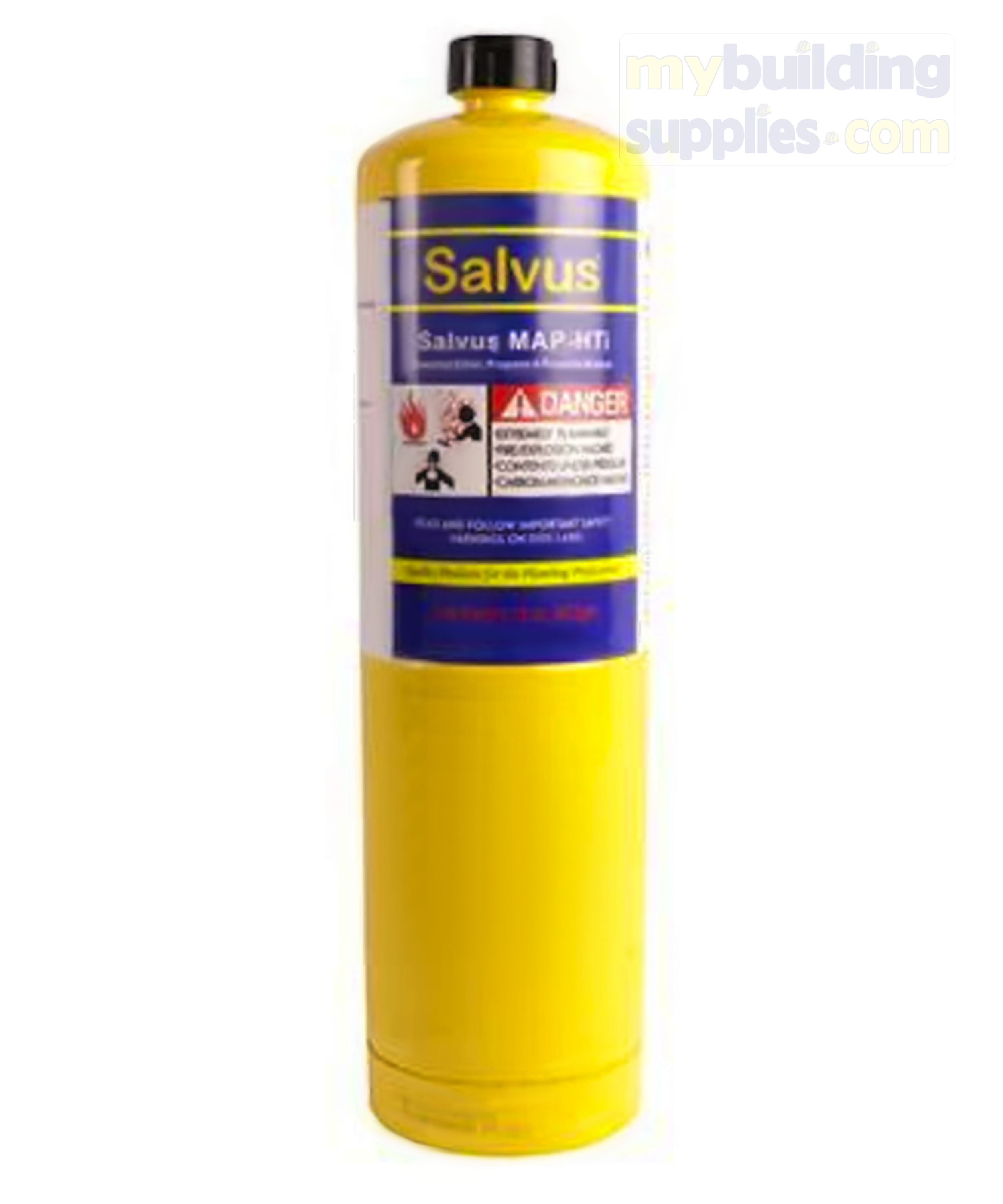 Salvus Mapp Gas Cylinder 453g – Mybuildingsupplies