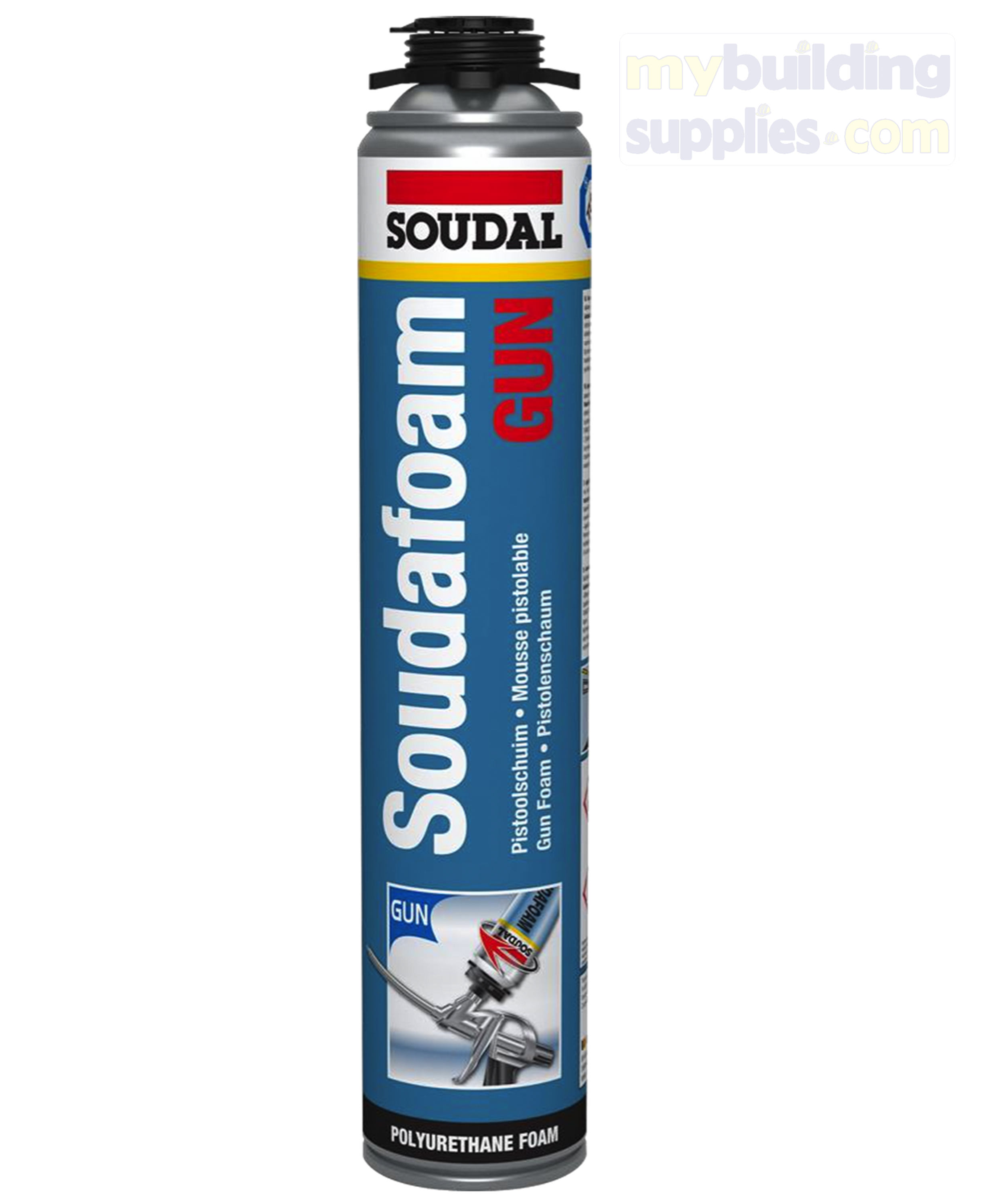 Soudal Expanding Foam -Soundafoam, B2 Fire Class, Gap Filler ...