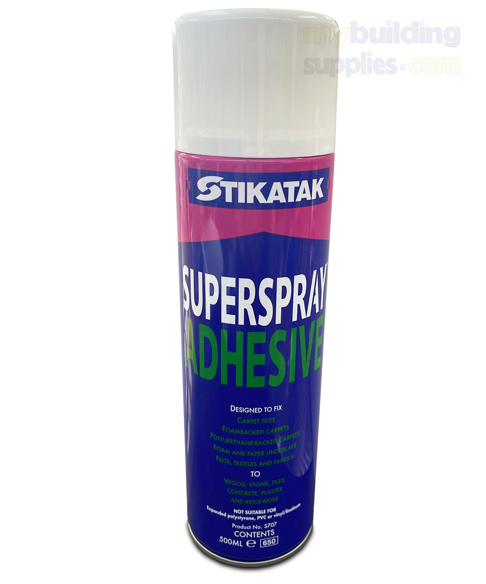 Stikatak Superspray Adhesive - 500ml – Mybuildingsupplies