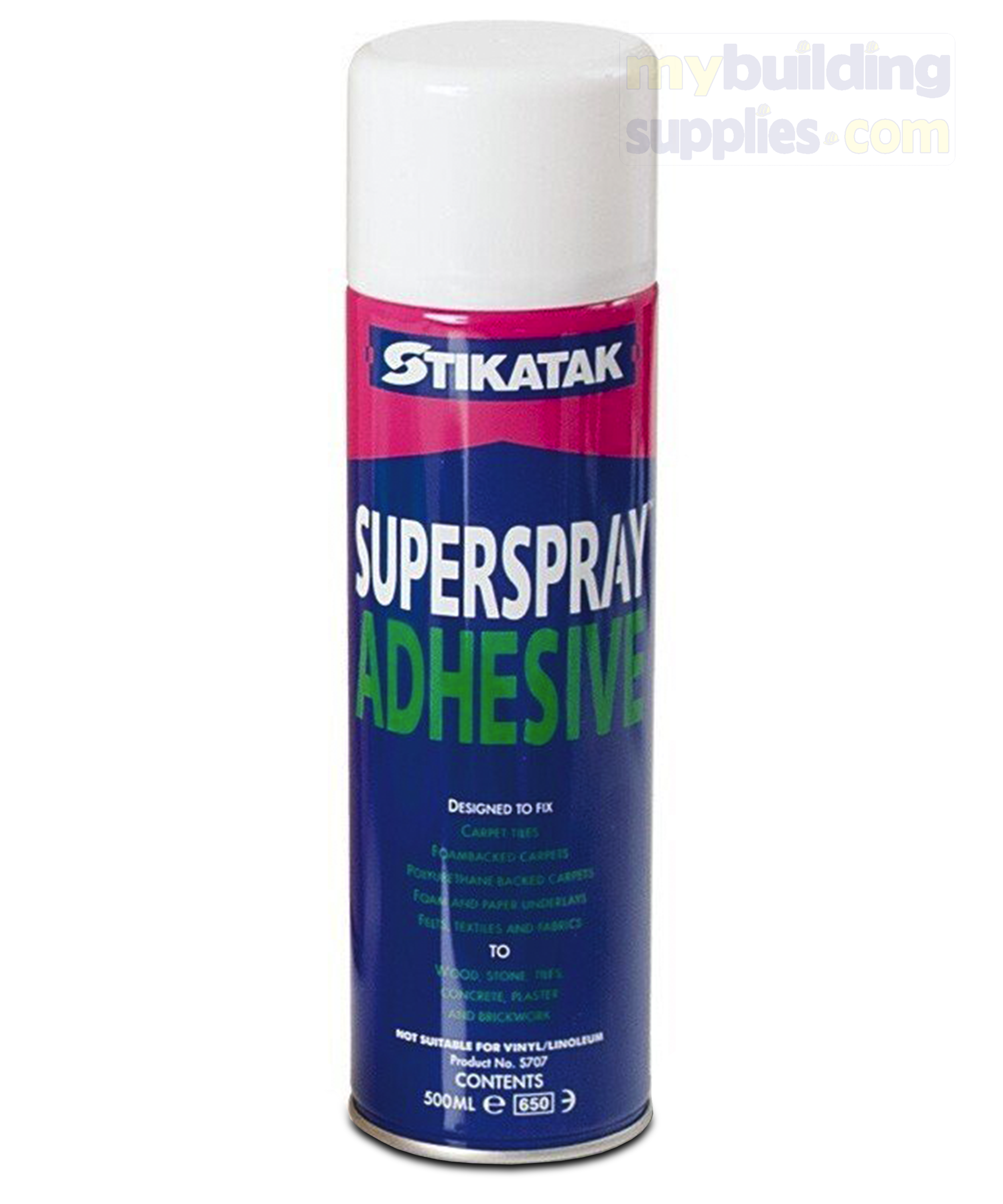 Stikatak Superspray Adhesive - 500ml – Mybuildingsupplies