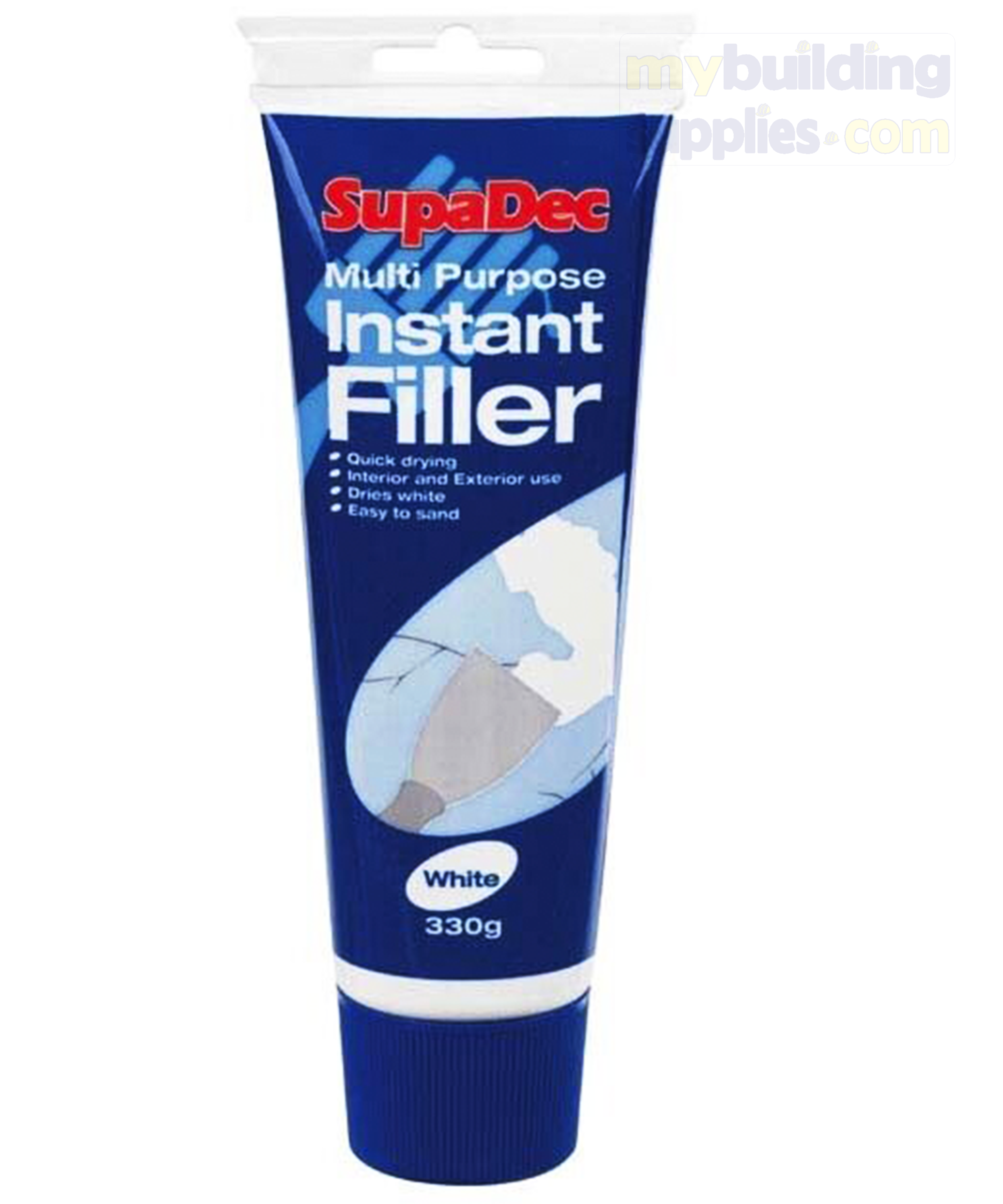 SupaDec Multi-Purpose Instant Filler 330g Ready Mixed – Mybuildingsupplies