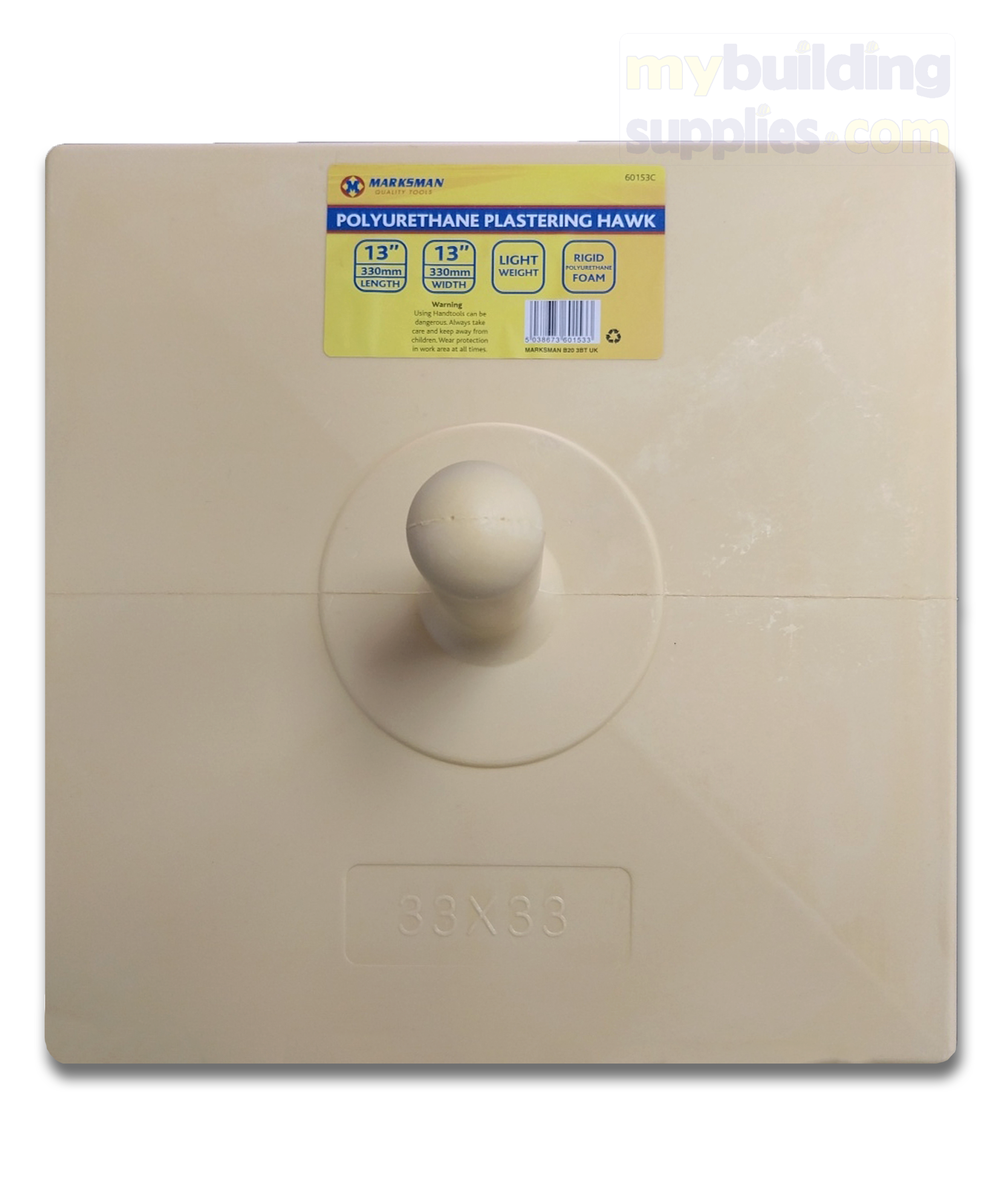 13inch Polyurethane Plaster Hawk – Mybuildingsupplies