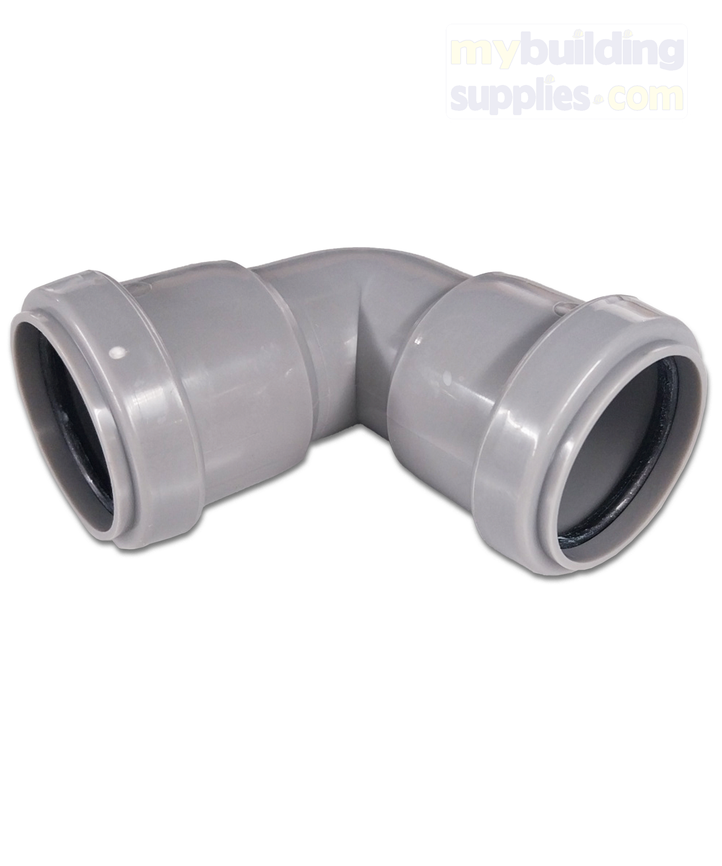 90 Degree Pushfit Knuckle Bend Grey – Mybuildingsupplies