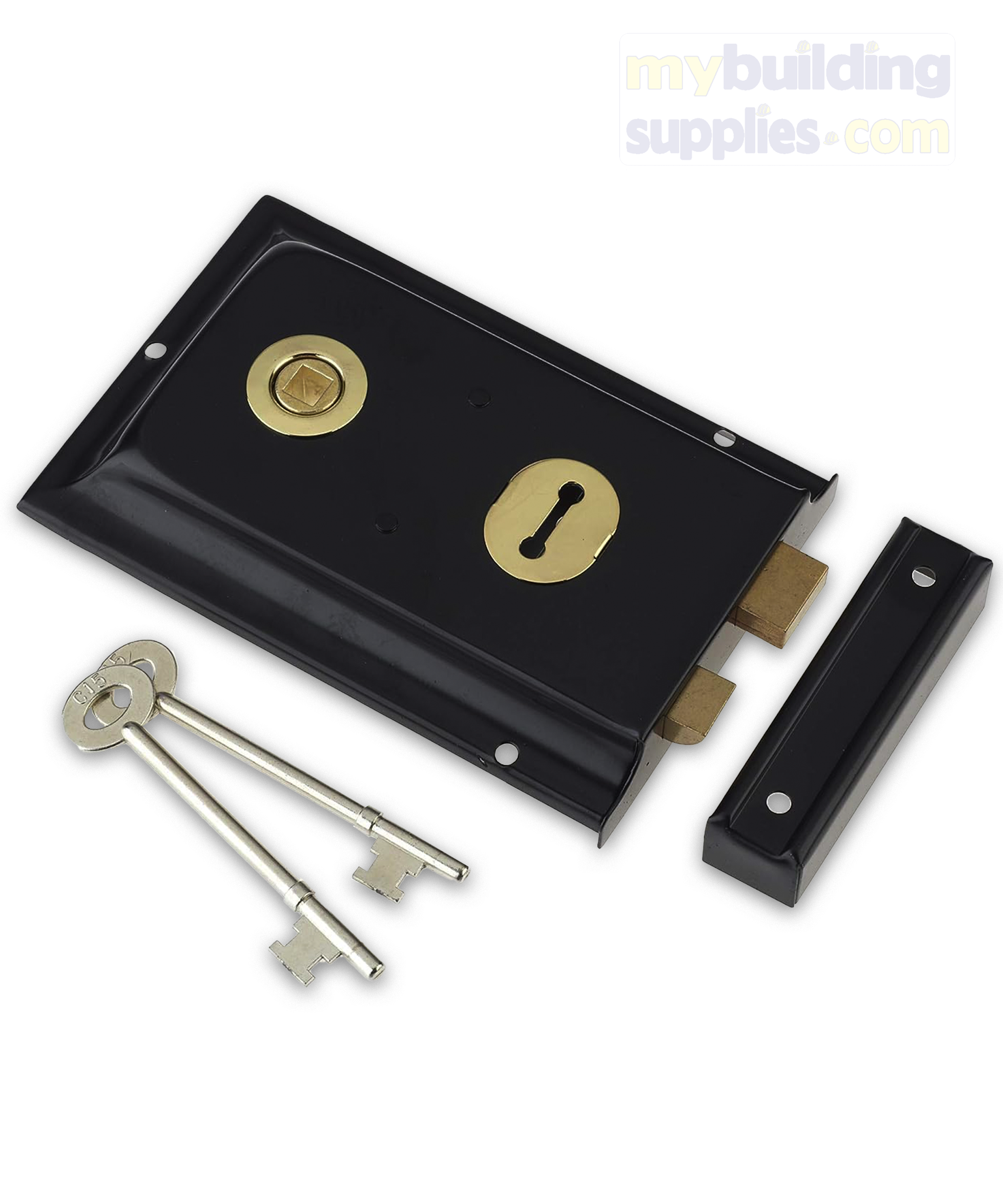Black Rim Lock – Mybuildingsupplies