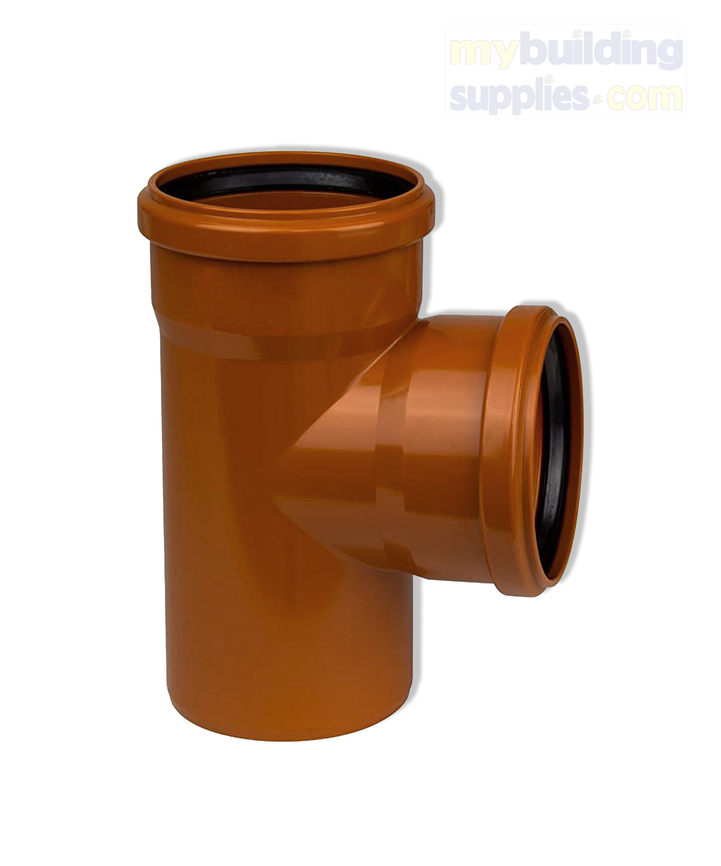 Double Pushfit Socket Underground Drainage Junction 110mm 87.5 ...