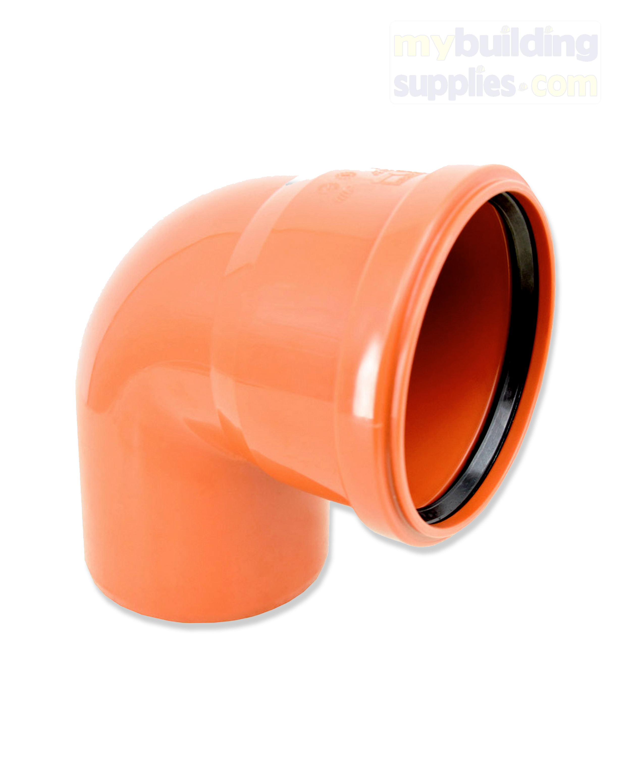 External PVC Underground Sewer Elbow - 110 mm / 87.5 – Mybuildingsupplies