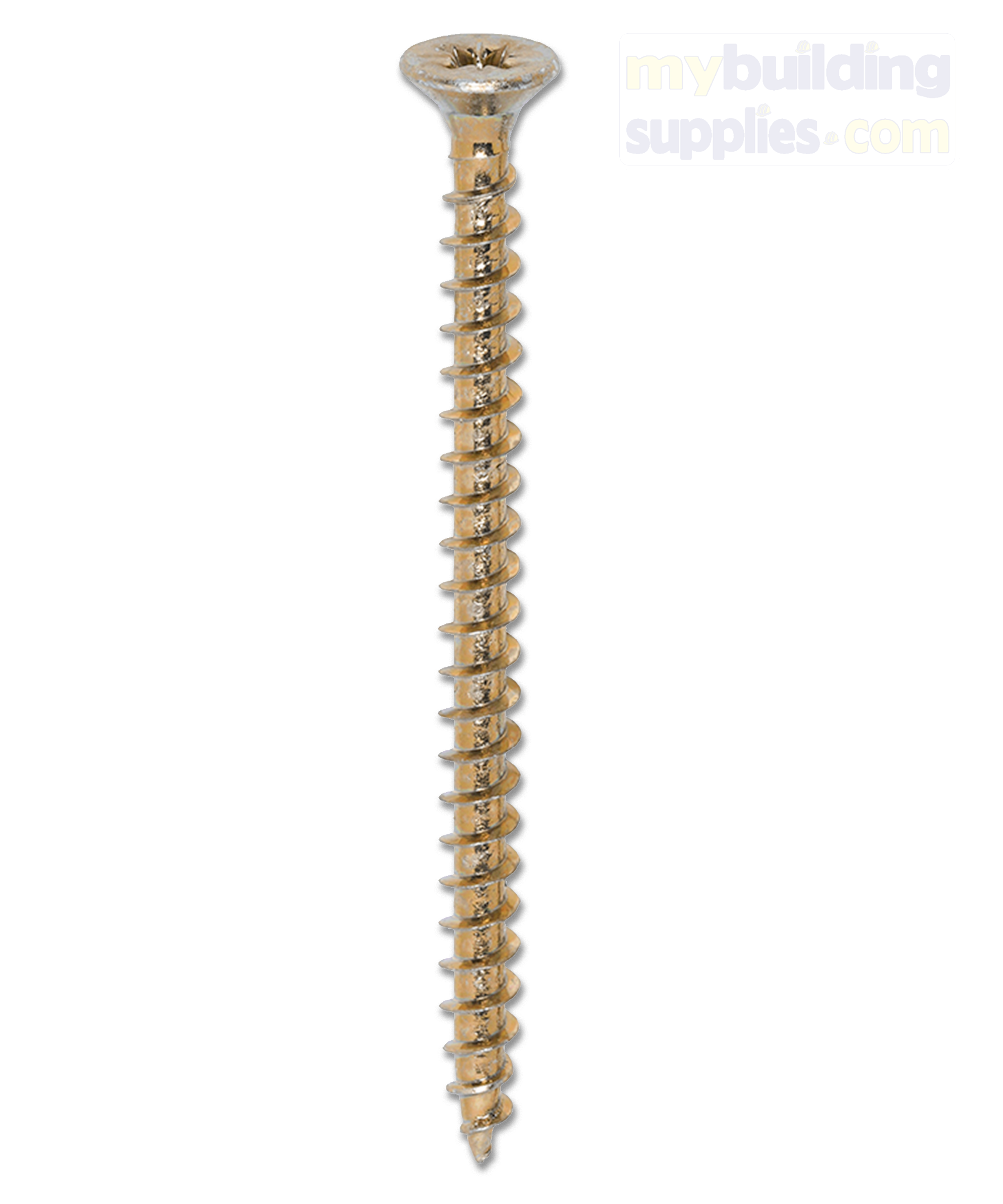 Timco Solo Wood Screws PZ2 CSK ZYP 200 QTY – Mybuildingsupplies