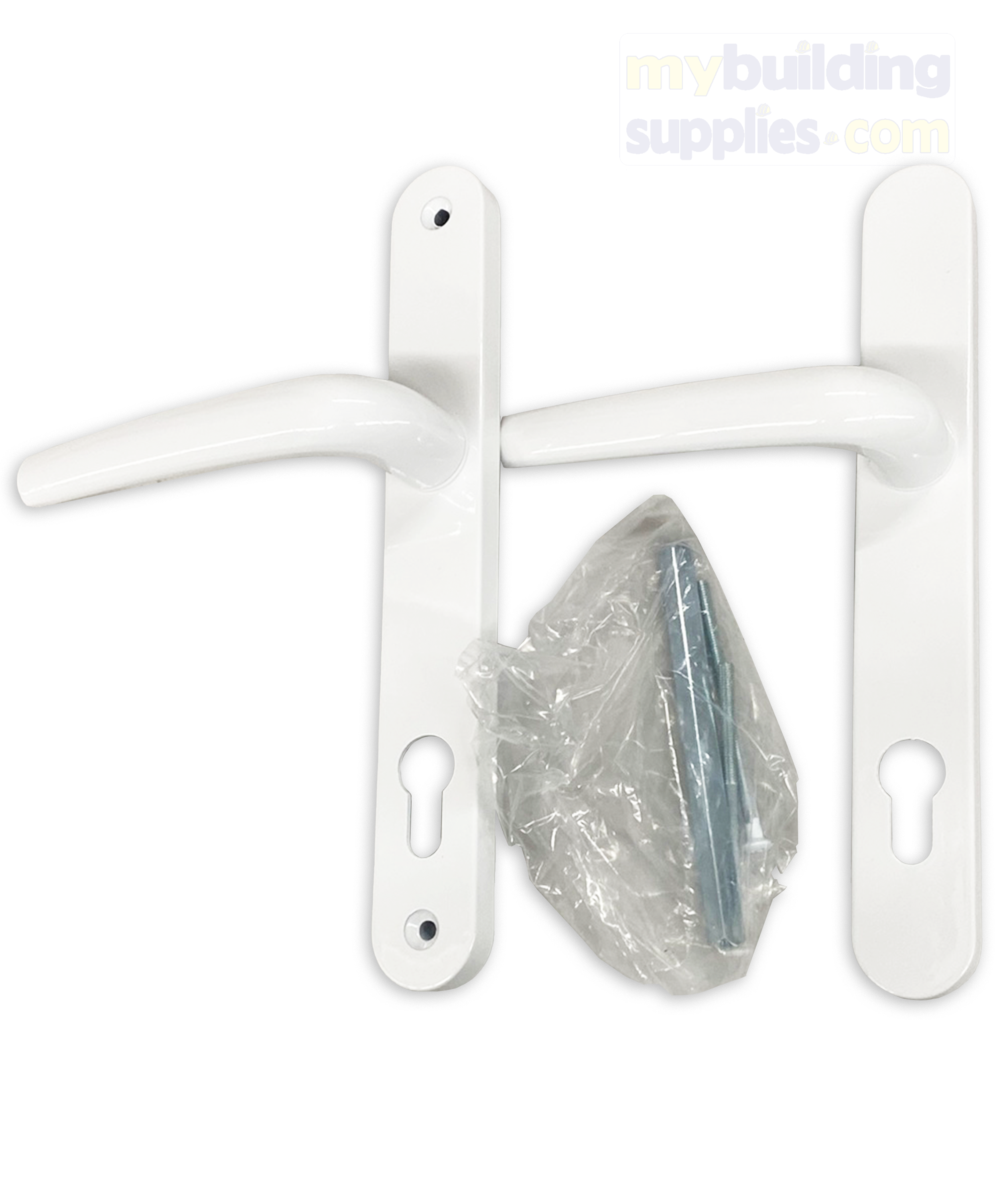 White PVC Handle – Mybuildingsupplies
