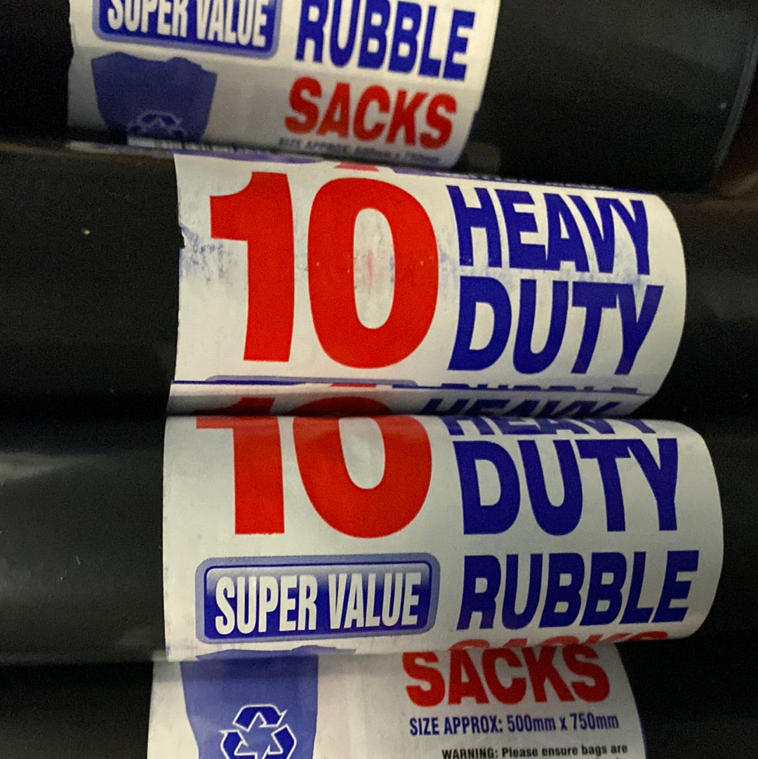 Rubble sack roll of 10 – Mybuildingsupplies